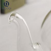 China 800ml Handmade Glass Teapot With Stainless Steel Infuser for sale