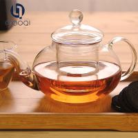 China FDA Heat Resistant glass tea pot chinese glass tea pot for sale