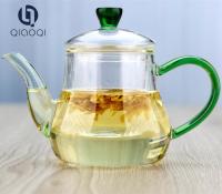 China Table Decoration Nice Looking various volume glass teapot for sale