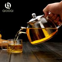 China China wholesale Product Best sell glass tea pot with lid 600ml 900ml for sale