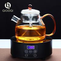 China Wholesale Reliable Quality 1.25L glass tea pot with handle for sale