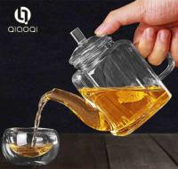 China heat resistant glass teapot 360ml for sale