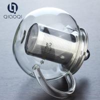 China Fast Delivery Competitive glass houseware elegant glass tea pot for sale