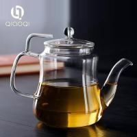 China New Coming Custom Design handmade small glass tea pot made in China for sale