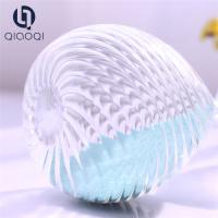 China Handmade Blown Three Sizes Cheap Wholesale Twisted lines Hourglass Sand Timer for sale