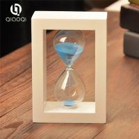 China Creative 10 minutes Hourglass white frame valentine's day gift for sale