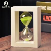 China Creative 10 minutes Hourglass white frame valentine's day gift for sale