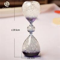 China Creative bubble hourglass with wood base Gifts and Souvenirs for sale