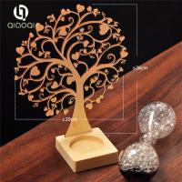 China Creative bubble hourglass with wood base Gifts and Souvenirs for sale