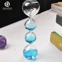 China 2018 hot selling unique liquid bubbles hourglass for kids for sale