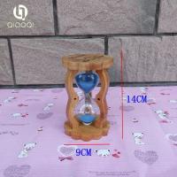 China Plum flower bamboo sand timer 10 minutes for sale
