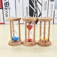 China Exported to Japan round wood hourglass three minutes for sale