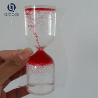 China Useful China supplier manufacture acrylic resin liquid oil hourglass sand timer for sale