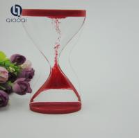 China Direct Factory Price Cute Promotion acrylic liquid oil hourglass timer for sale