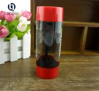 China Creative oil hourglass Double volcanic eruption floating hourglass for sale