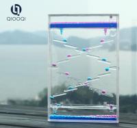 China Customized Promotional Square Acrylic Oil Drops Oil Drop Paperweight for sale