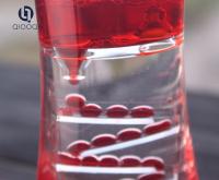 China Fashionable Design Reasonable Price acrylic liquid sand timer hourglass for chrismas for sale