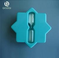 China Promotional Octagonal plastic hourglass sand timer with suction for sale