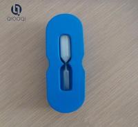 China PU frame with suction cup hourglass sand clock for sale
