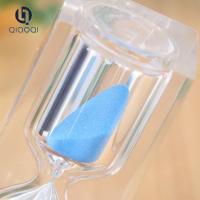 China New Hot Sale Home Decoration home decoration crystal resin hourglass sand timer for sale