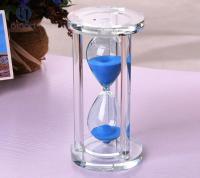 China Colorful Crystal Craft Crystal Hourglass for Wedding Favor Gift for sale