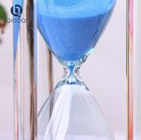 China Colorful Crystal Craft Crystal Hourglass for Wedding Favor Gift for sale