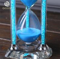 China Professional manufacturer Exquisite Workmanship crystal hourglass sand timer For Wedding Souvenirs gifts for sale