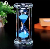 China Crystal hourglass timer is 15, 30, 45, 60 minutes manufacturer for sale