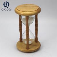 China Cheap Custom Unique Big Hourglass with Solid Wooden Frame for sale