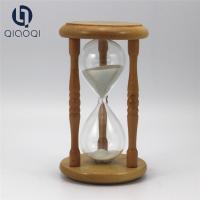 China Cheap Custom Unique Big Hourglass with Solid Wooden Frame for sale