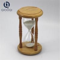 China Cheap Custom Unique Big Hourglass with Solid Wooden Frame for sale