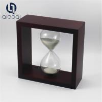 China Competitive price Special Discount 30 minutes wooden hourglass timer for home decoration for sale