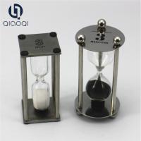 China factory direct selling Mini metal frame 3 minute sand timer for gift for sale