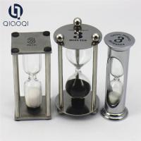 China factory direct selling Mini metal frame 3 minute sand timer for gift for sale