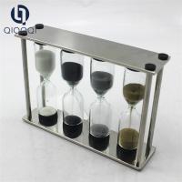 China hot selling 4 in1 metal frame hourglass timer for tea for sale