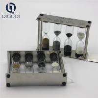 China hot selling 4 in1 metal frame hourglass timer for tea for sale