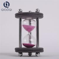 China Christmas Decoration 15 Minute Brass Sand Clock for Souvenir for sale