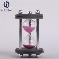 China Christmas Decoration 15 Minute Brass Sand Clock for Souvenir for sale