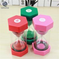 China Fashionable Design Eco Friendly colorful sand glass timer for sale