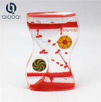 China Bottom Price Eco Friendly acrylic purple hourglass sand timer for students for sale