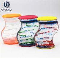 China High quality custom hourglass trendy home decor liquid oil timer for sale