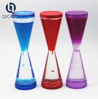 China Promotional unique custom hourglass liquid oil timer for sale