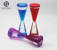 China Promotional unique custom hourglass liquid oil timer for sale