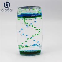 China wholesale cheap promtion gifts acrylic oil sand timer hourglass for sale
