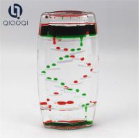 China wholesale cheap promtion gifts acrylic oil sand timer hourglass for sale
