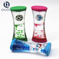 China Kids Beauty Acrylic Crafts Toy Liquid Oil Hourglass for Sale for sale
