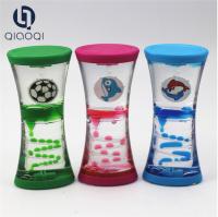 China Kids Beauty Acrylic Crafts Toy Liquid Oil Hourglass for Sale for sale
