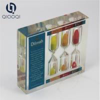 China 2 Minutes 3 Minutes 5 Minutes 3 In 1 Custom Acrylic Hourglasses Tea Sand Timer Factory for sale