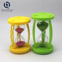 China Colorful 1,3,5 Minute Plastic mini clock toy for kids for sale