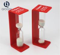 China Customized mini plastic sand timer hourglass large quantity wholesale for sale